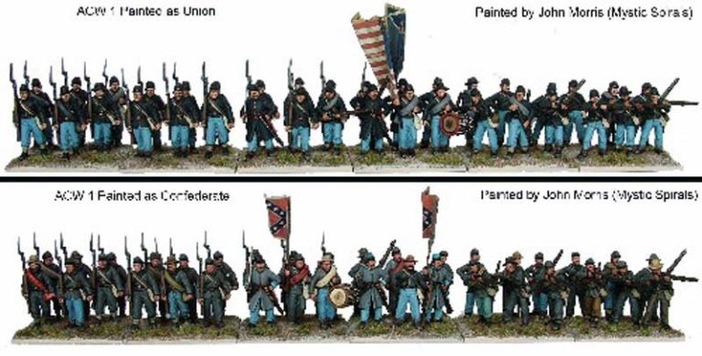 28mm American Civil War Infantry Perry Miniatures – Javis Manufacturing Ltd