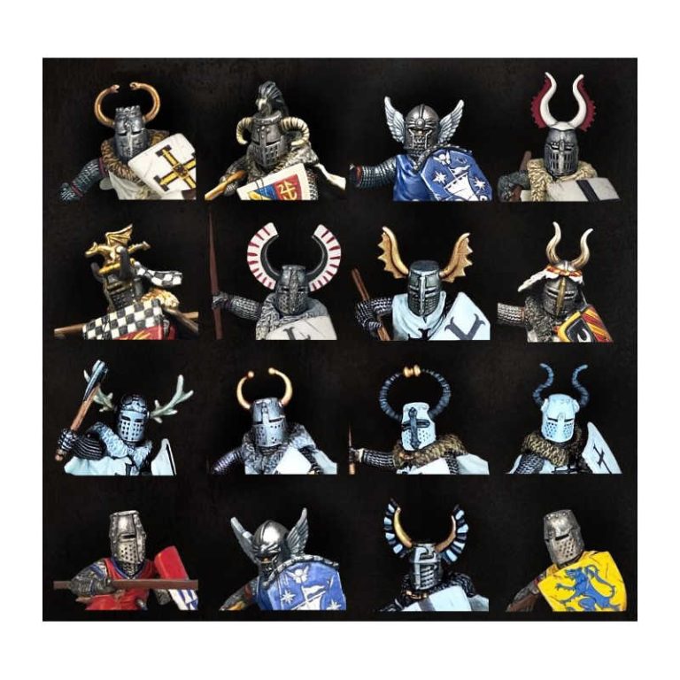 Medieval & Fantasy Heads, Cloaks & Shields Victrix – Javis ...