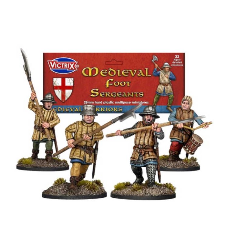Victrix Medieval Foot Sergeant Victrix – Javis Manufacturing Ltd